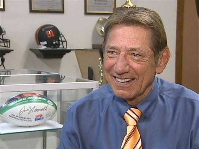 Joe Namath honored in hometown