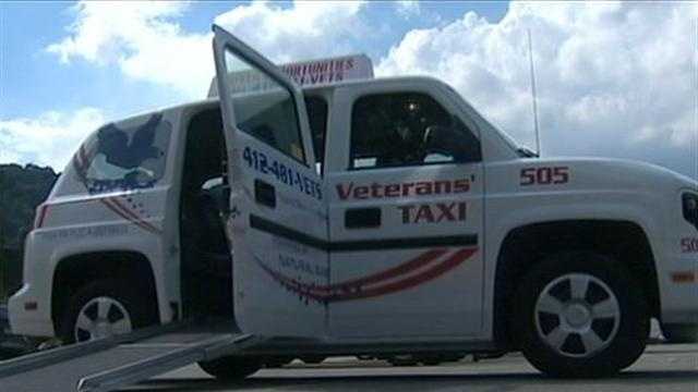 Pittsburgh's latest cab service powered by red, white & blue