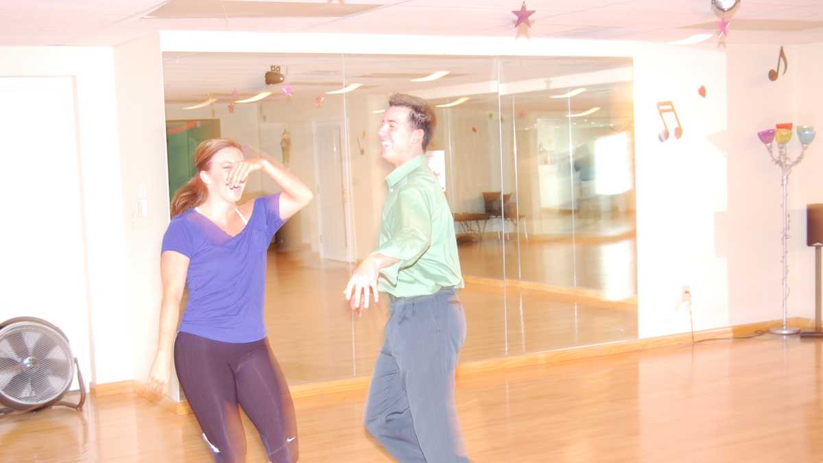 Getting Ready for the local Dancing for a Cause Competition with WTAE ...