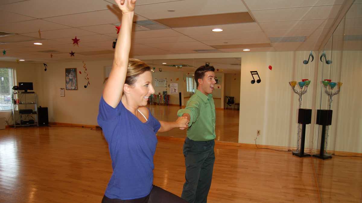 Getting Ready for the local Dancing for a Cause Competition with WTAE ...