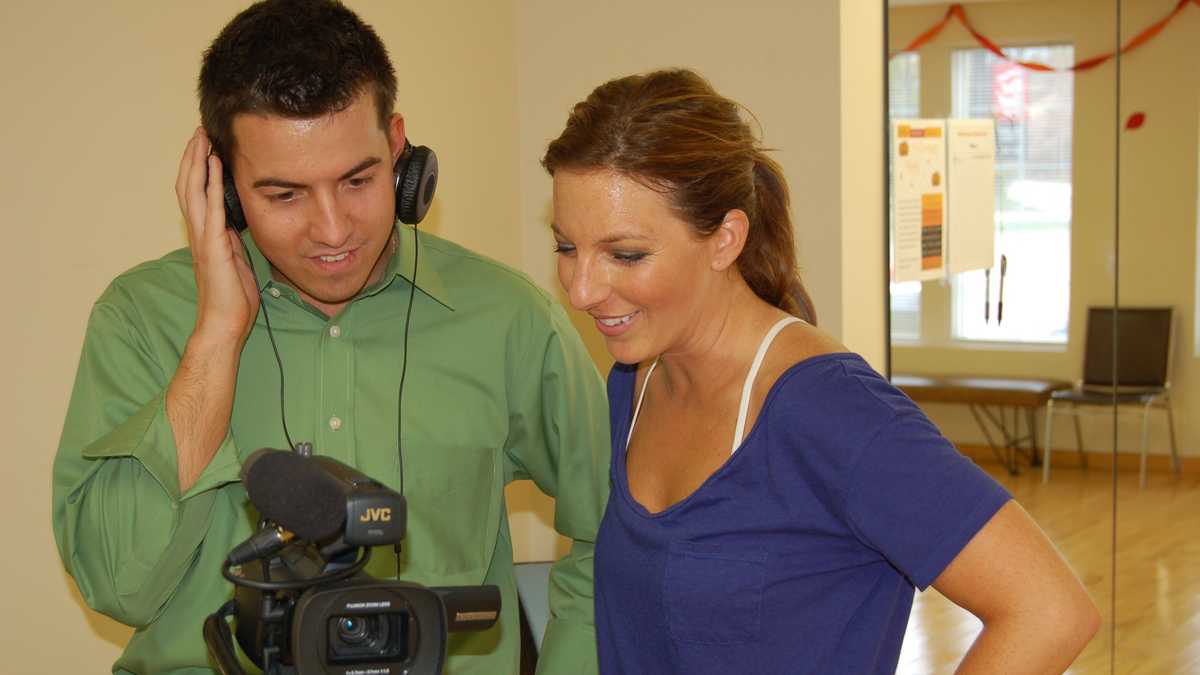 Getting Ready for the local Dancing for a Cause Competition with WTAE ...