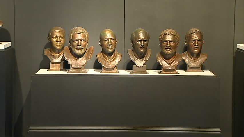 In photos: Steelers Hall of Fame busts come to Heinz History Center
