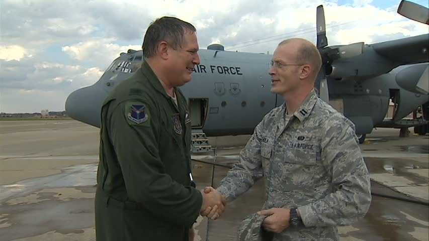 In photos: Air Force veteran completes 34 years of service