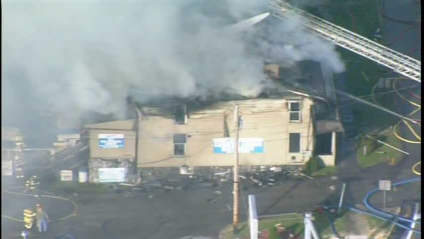 In photos: Carney's Corner fire