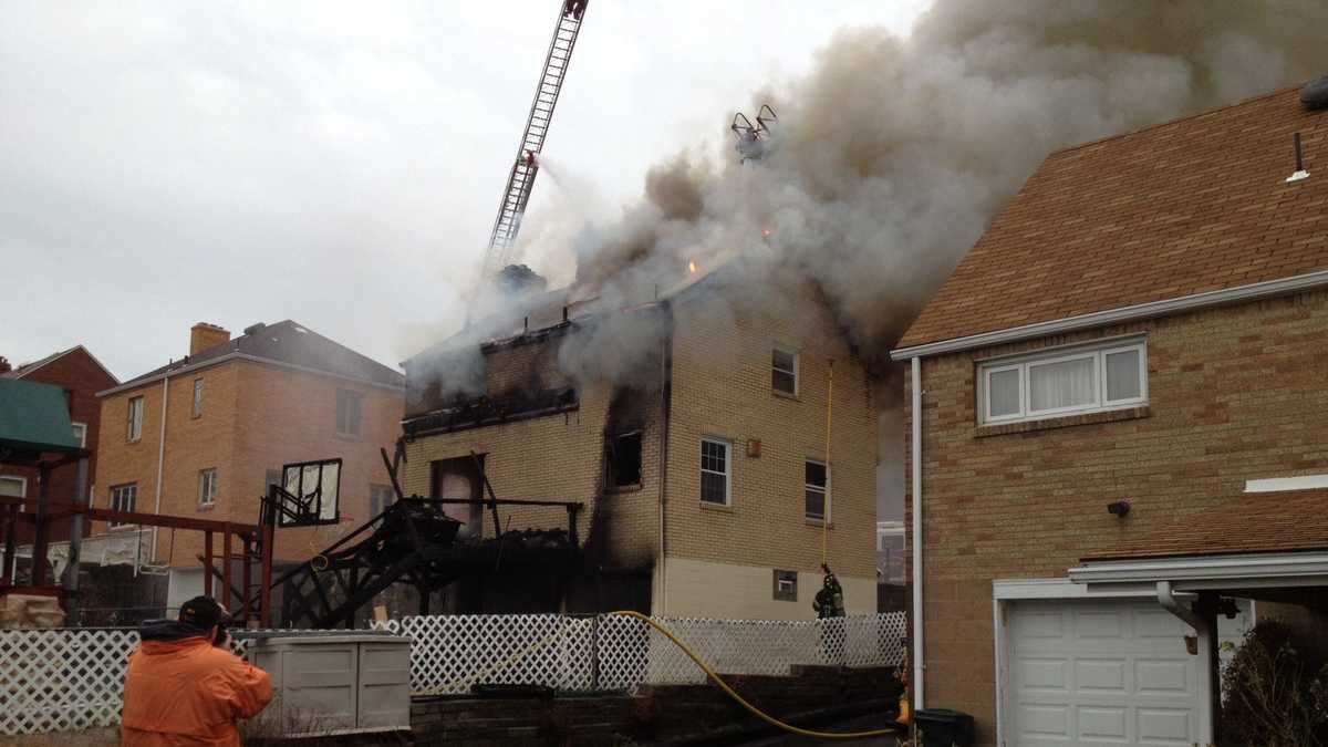 PHOTOS: Ross Township family saved during house fire