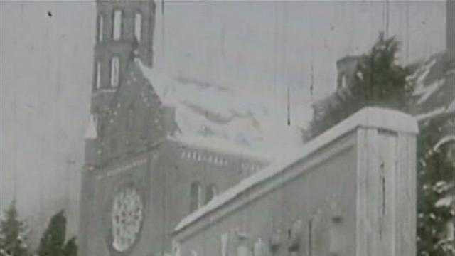 Photos: Fire burns Saint Vincent College in 1963