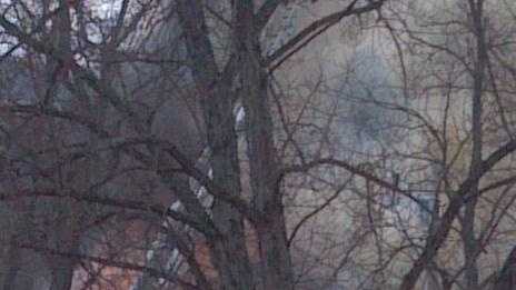 Photos: Fire rips through Shaler house