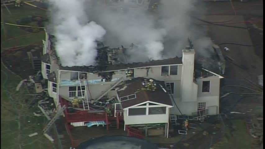 Shaler family's home ravaged by fire