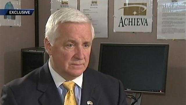 Gov. Corbett kicks off re-election bid in Pittsburgh