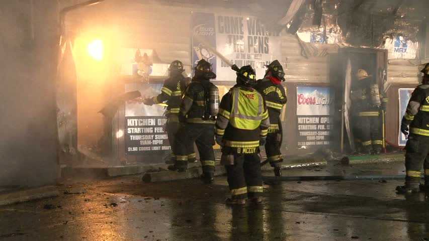 In photos: Bar fire at 19th Hole