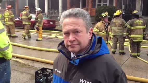 Photos: Fire spreads to homes in Ambridge