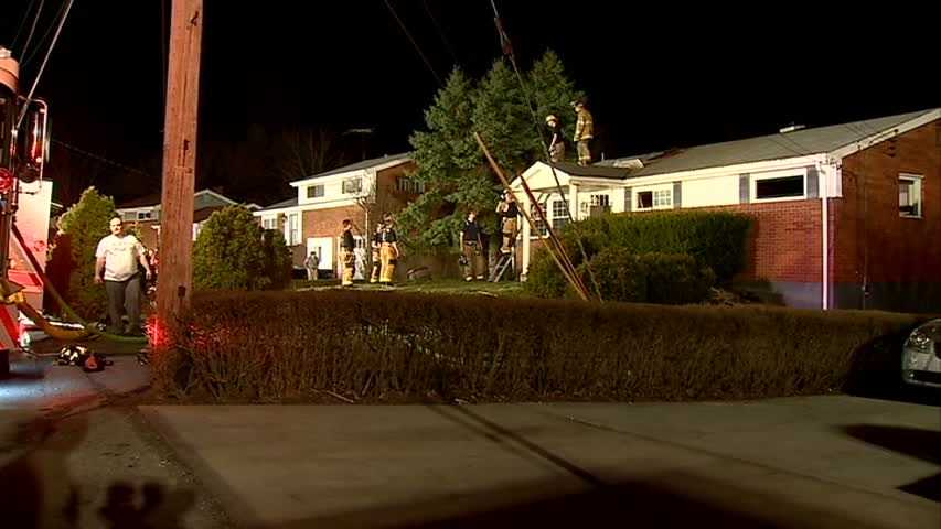Photos: Monroeville house fire scene