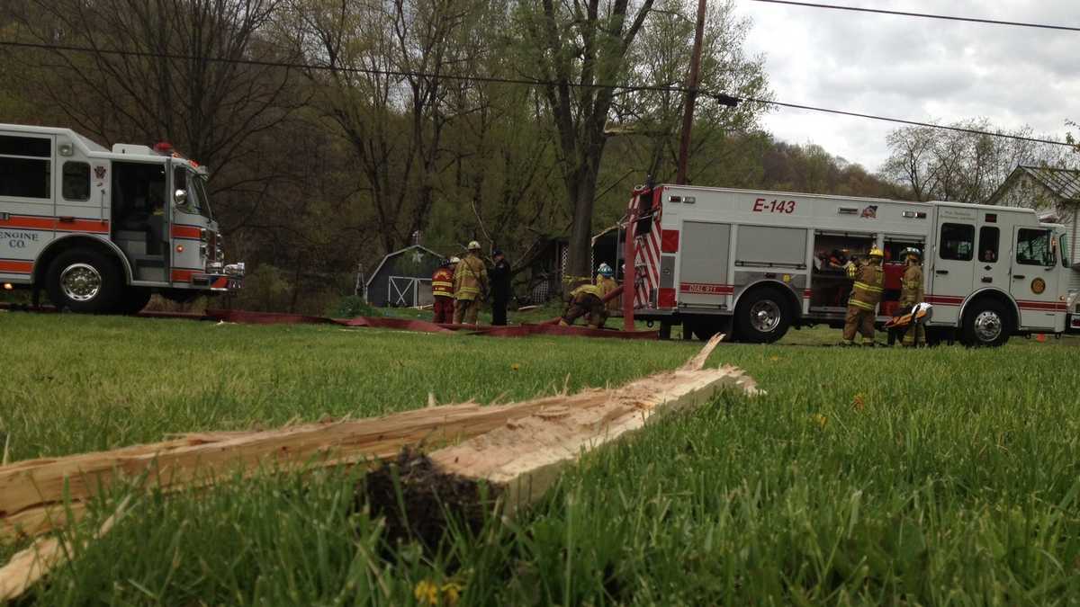 Elizabeth House Fire: Lightning Strike