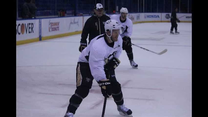 Photos: Penguins practice in New York before Game 6