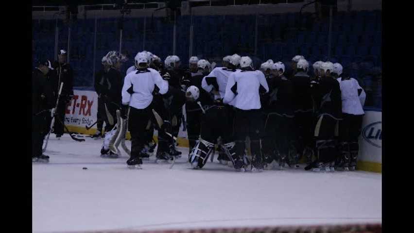 Photos: Penguins practice in New York before Game 6