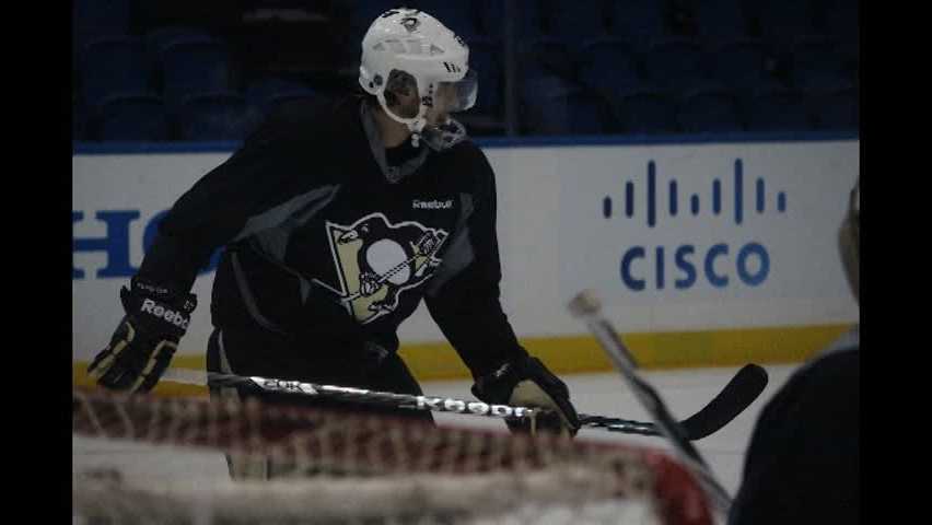 Photos: Penguins practice in New York before Game 6