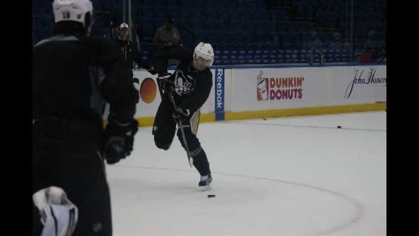 Photos: Penguins practice in New York before Game 6