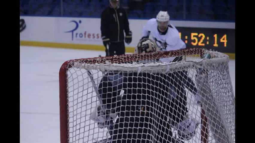 Photos: Penguins practice in New York before Game 6