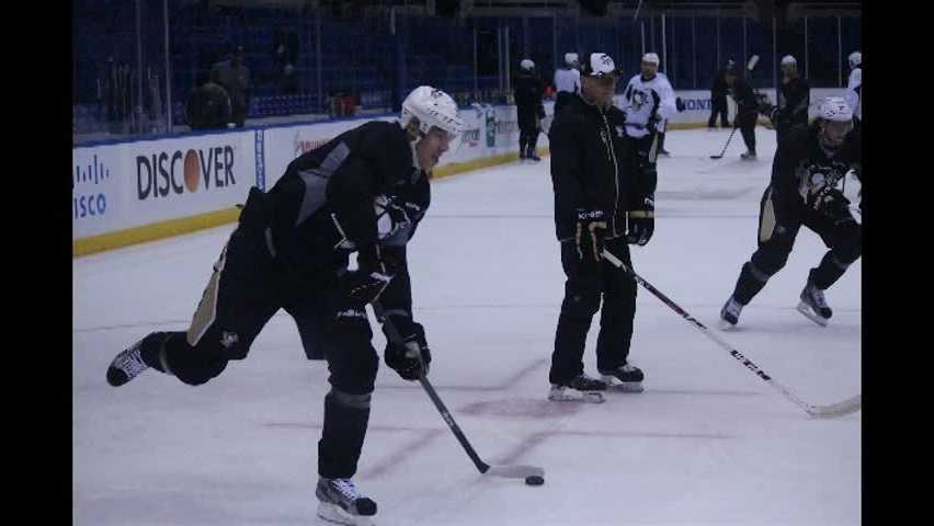 Photos: Penguins practice in New York before Game 6