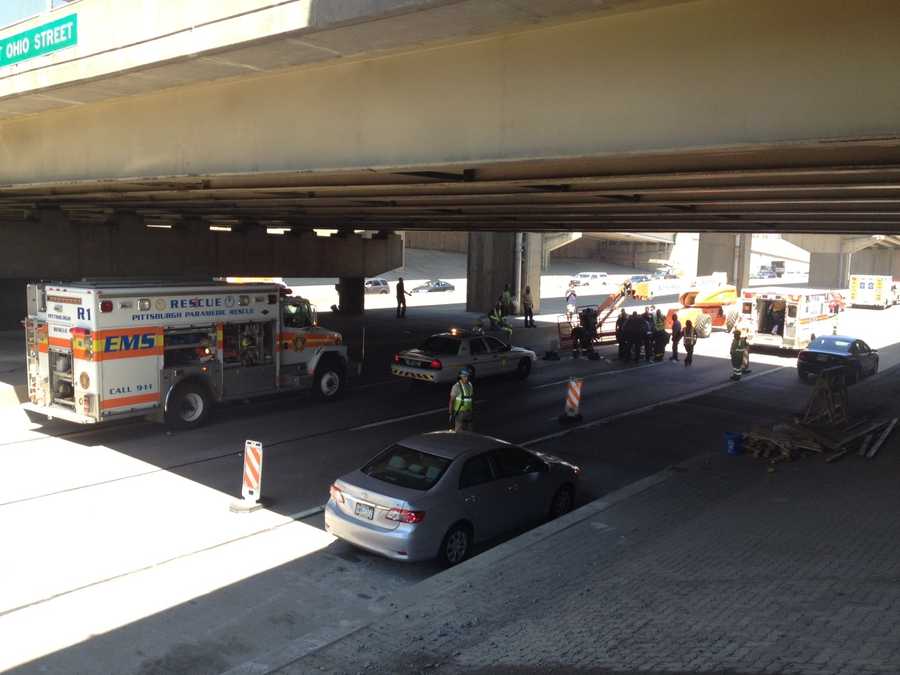 Photos: Interstate 279 accident scene