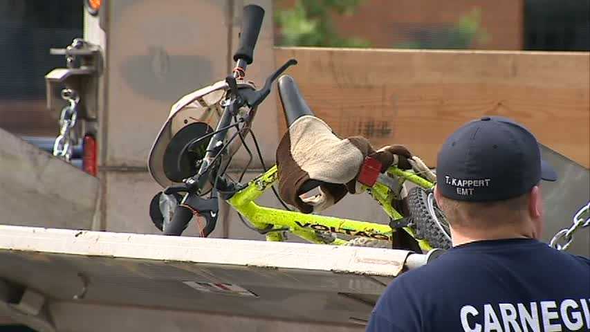 Photos: Car hits bike in Carnegie