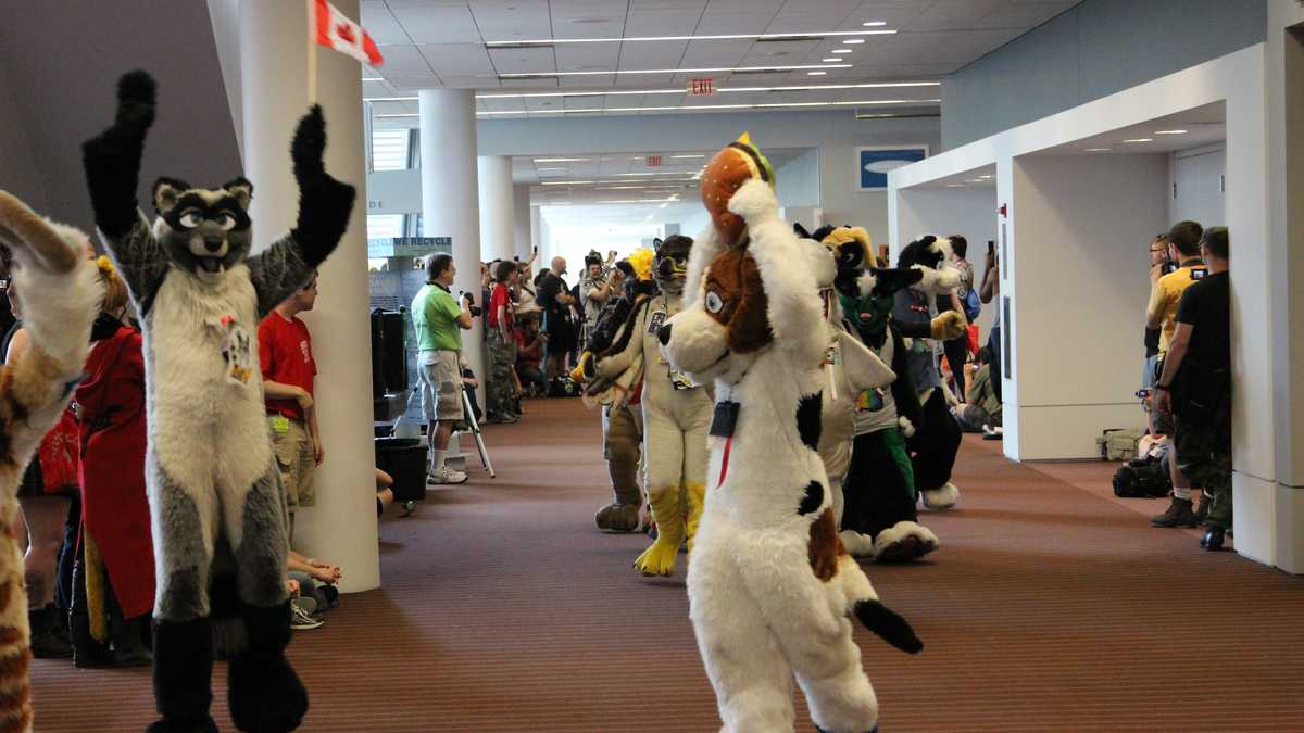 "Furries" Parade at Anthrocon 2013