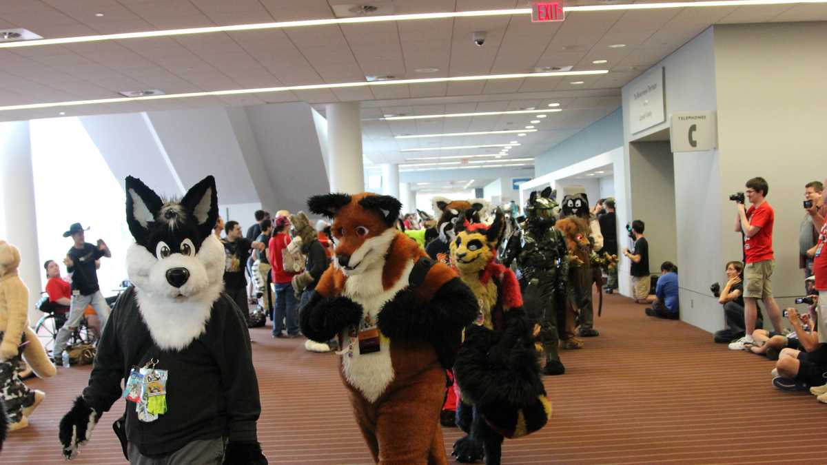 "Furries" Parade at Anthrocon 2013