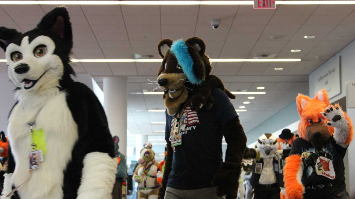 "Furries" Parade at Anthrocon 2013