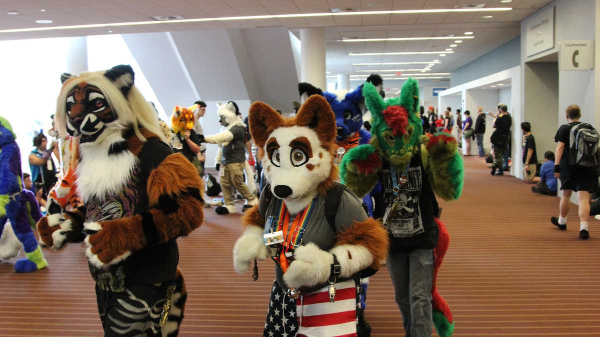 "Furries" Parade at Anthrocon 2013