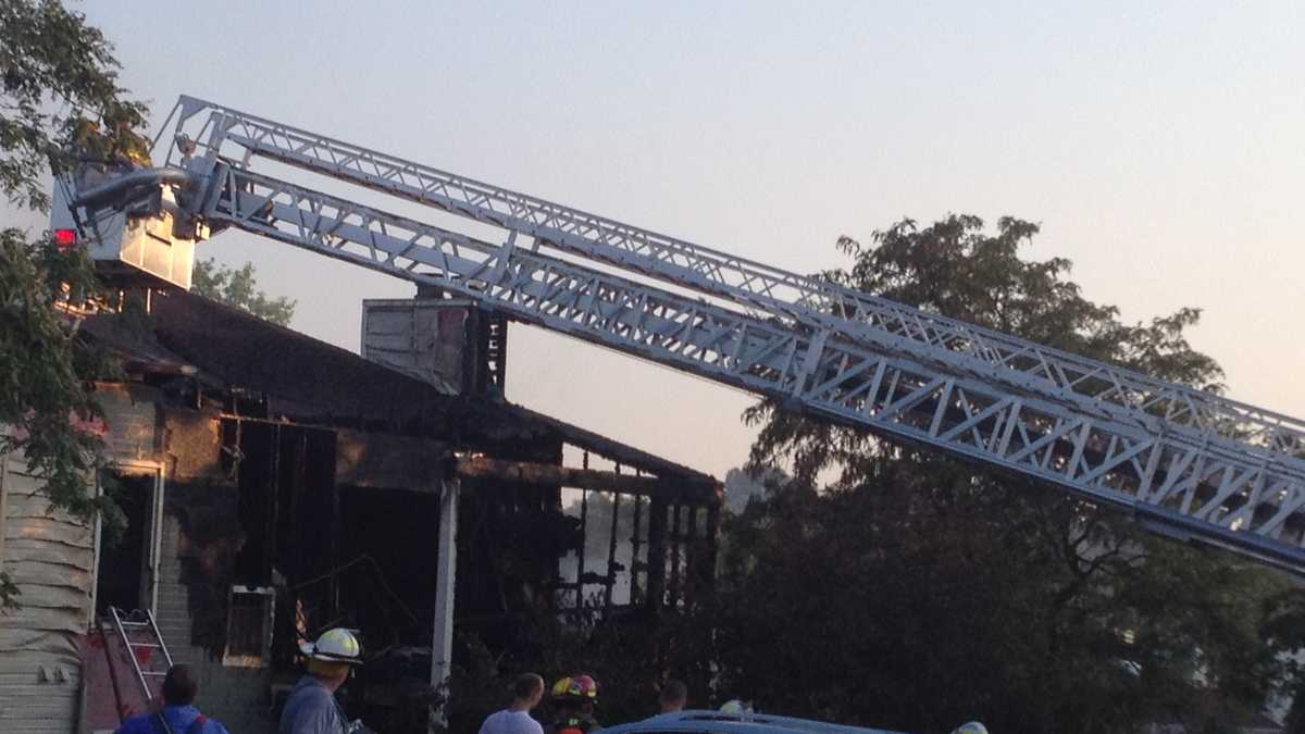 Photos: Big fire at Robinson Twp. condos