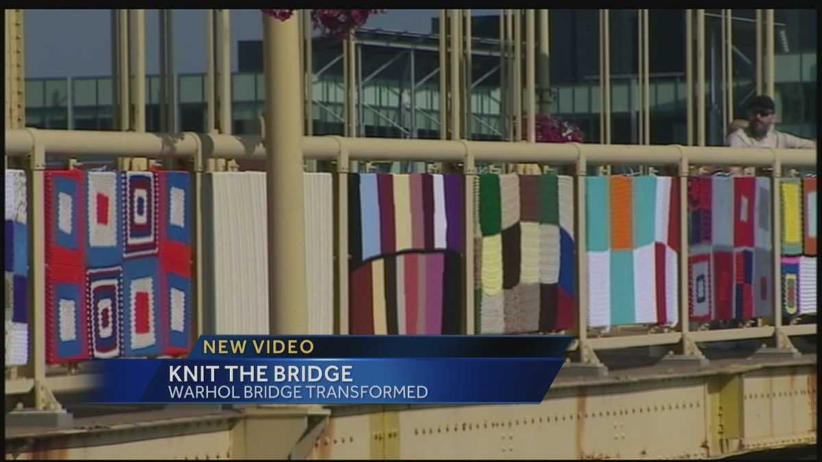 Downtown bridge getting 'yarn-bombed' this weekend