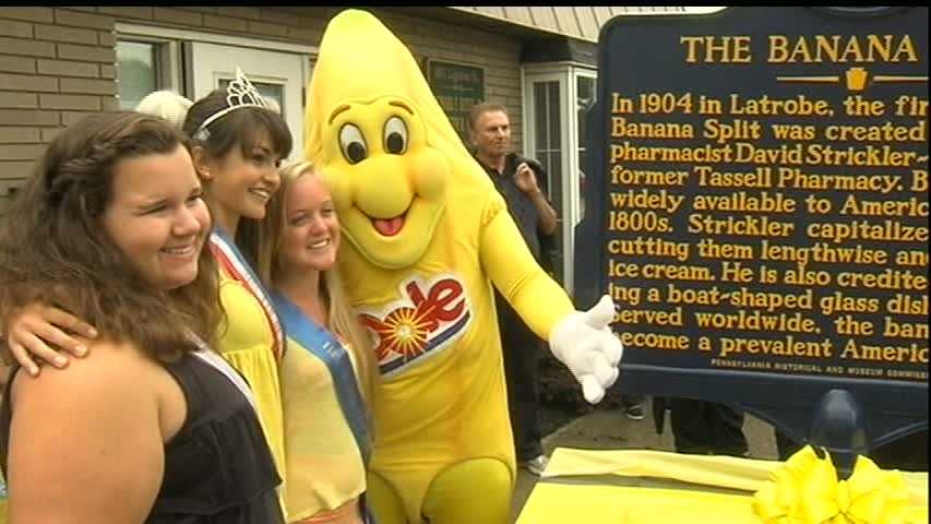 Party time! Latrobe celebrates banana split history