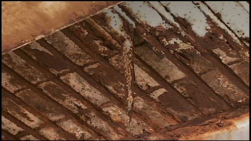 Local bridges rusting away