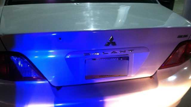 Photos: Car shot up in Uniontown