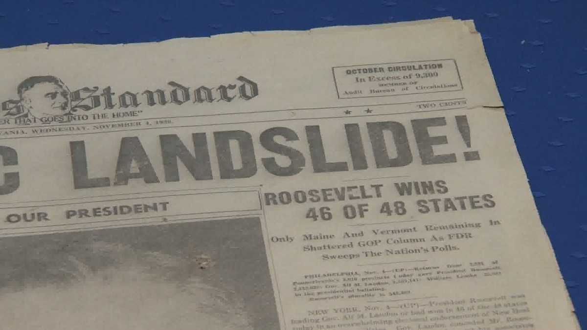 Photos: Church finds 1936 newspaper under carpet