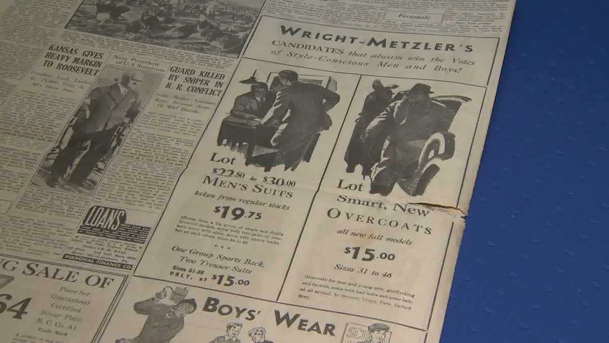 Photos: Church finds 1936 newspaper under carpet