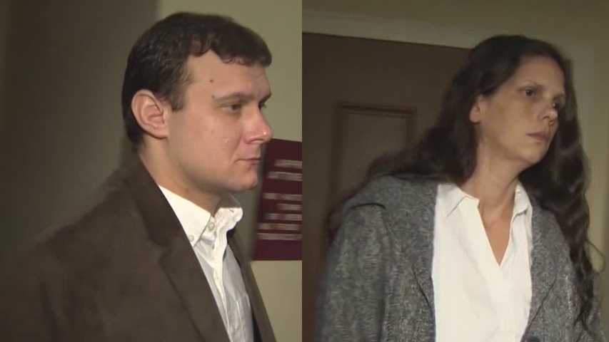 Man, wife take stand in killing at rural cabin