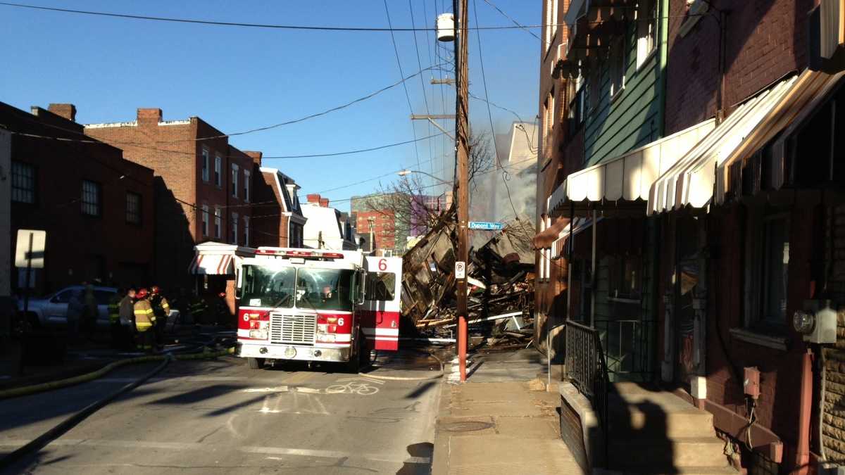 Large Fire on Friendship Ave in Pittsburgh