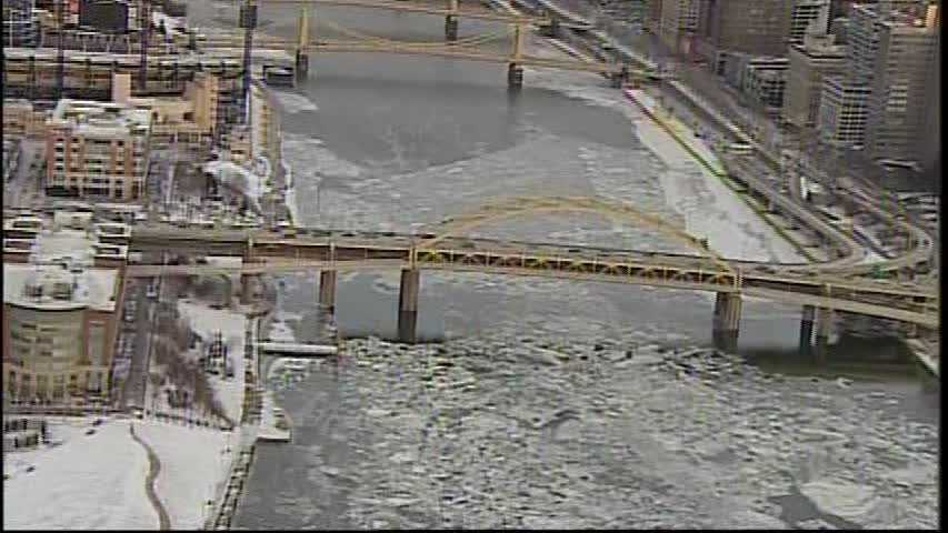 Photos: Arctic blast puts Pittsburgh's 3 rivers on ice