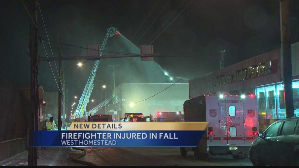 Firefighter falls down elevator shaft