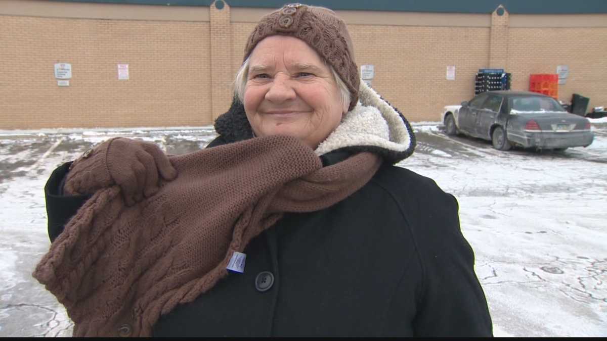 WTAE Project Bundle-Up helps woman get first new coat in decades