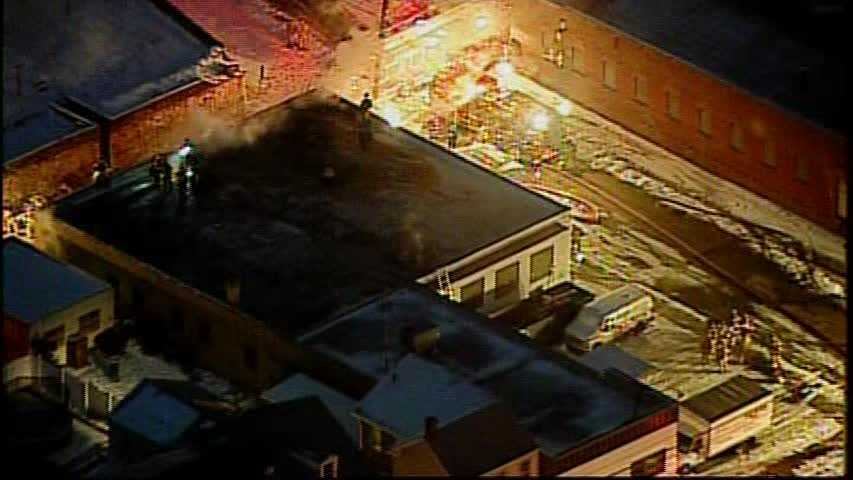 Photos: Fire at Sears Carpet and Upholstery Care in Millvale