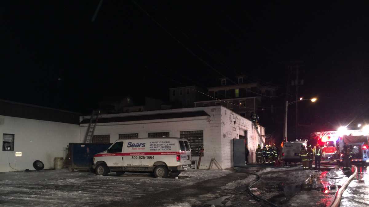Photos: Fire at Sears Carpet and Upholstery Care in Millvale