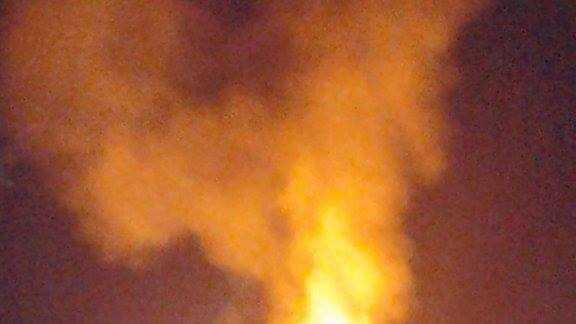 Photos: Gas well explosion, fire in Greene County