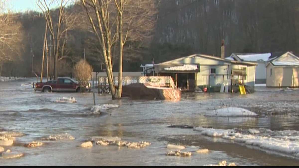 Boats used to rescue residents from severe flooding