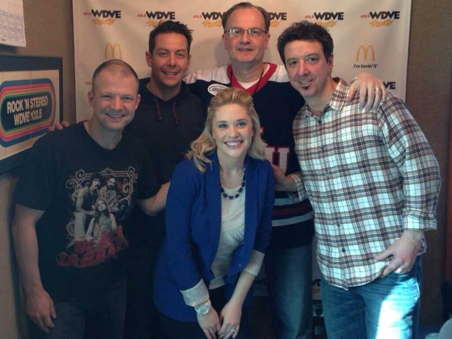 Photos Jackie Schafer Guest Hosts On Wdve Morning Show
