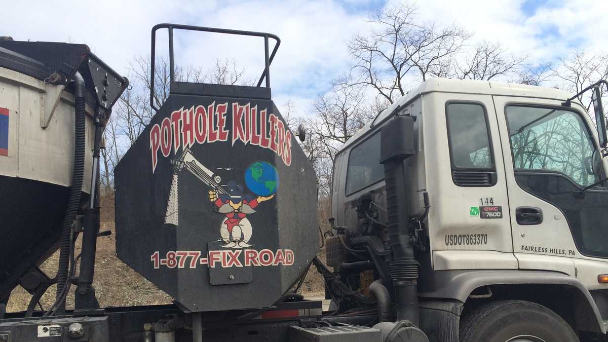Photos: See 'Pothole Killer' in action