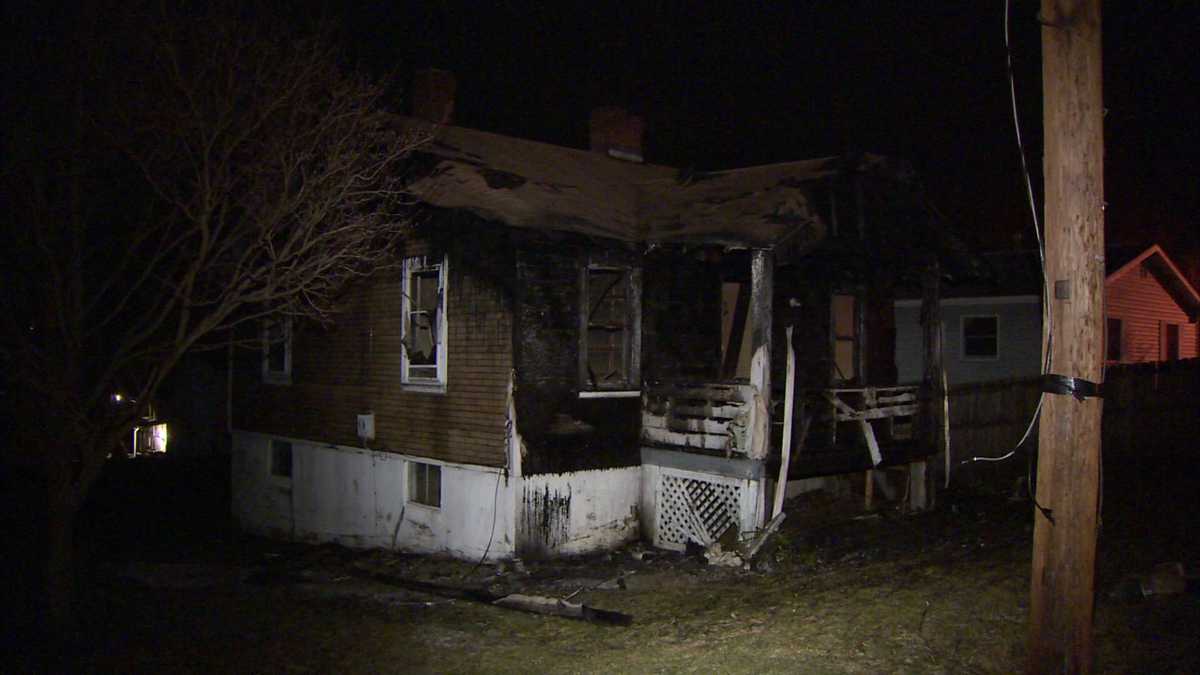 Photos: Plum fire damages home