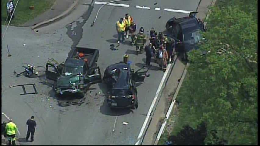 Photos: 3 vehicles involved in Shaler crash