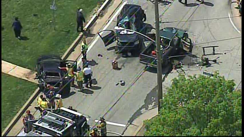 Photos: 3 vehicles involved in Shaler crash